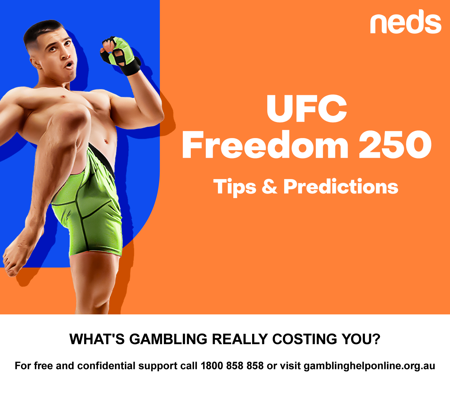 UFC Freedom Tips & Preview - Neds Blog